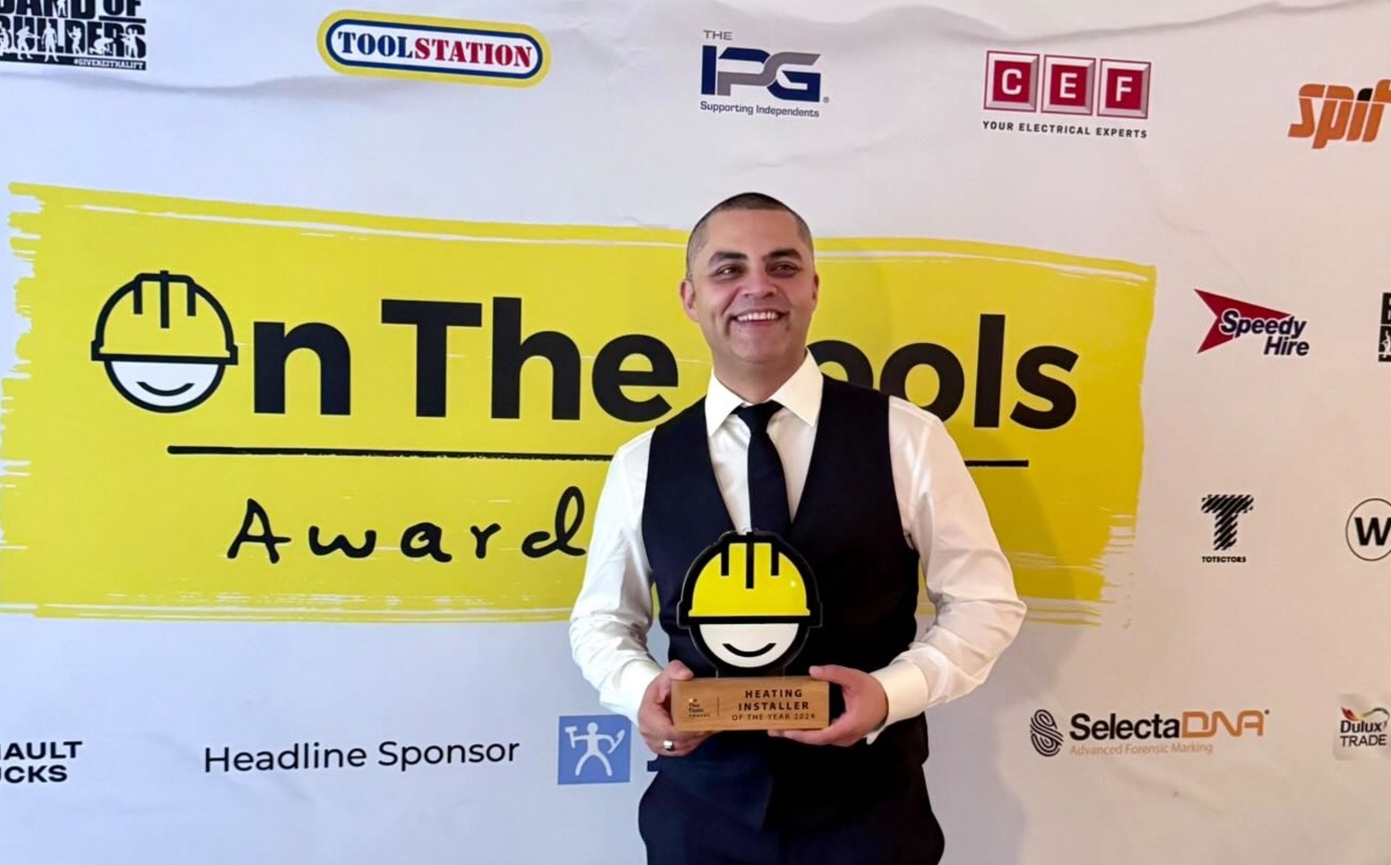 Powered Now user The Gas Expert Shoaib Crowned Installer of the Year!